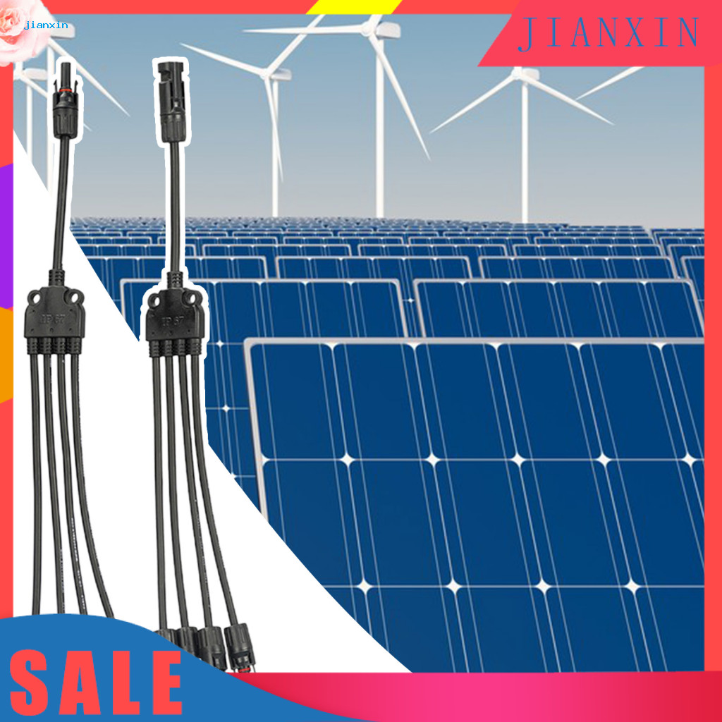 Solar Y Branch Cable Female to Male Solar Connector Waterproof Solar ...