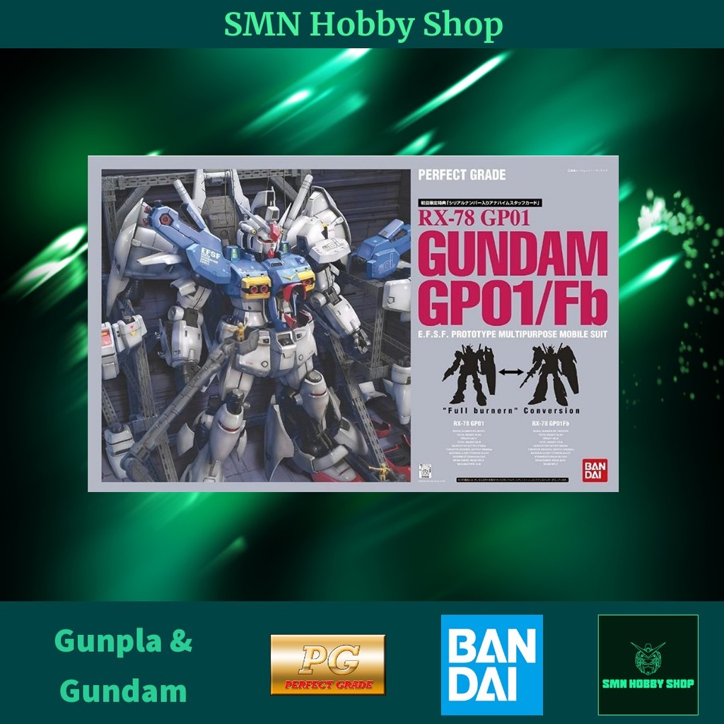 PG 1/60 RX-78 GP01 Gundam GP01/Fb Gunpla Gundam Toys Plastic Model Kit ...