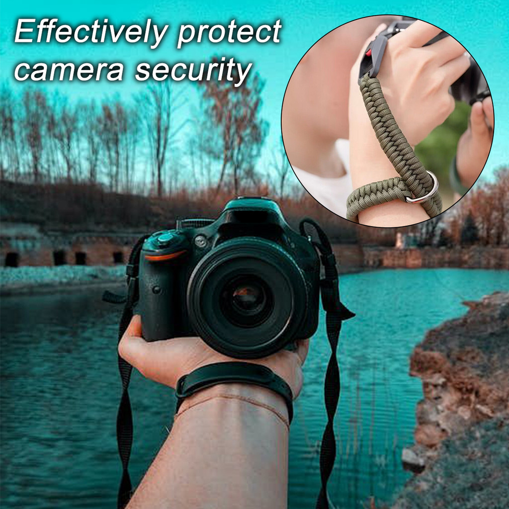 2024 New Anti-lost Camera Wrist Strap Durable Parachute Rope Hand Quick ...