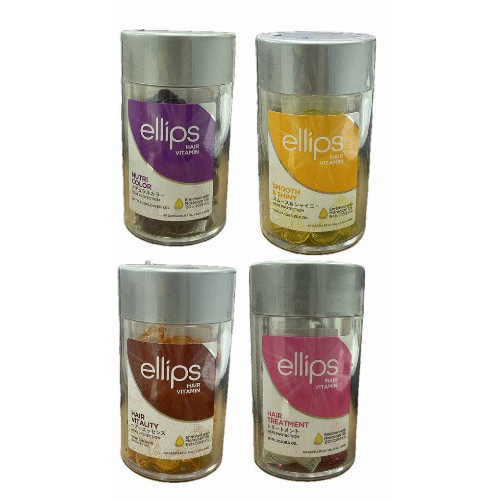 ELLIPS HAIR VITAMIN 50 CAPSULES (EXP:07/2025) | Shopee Malaysia