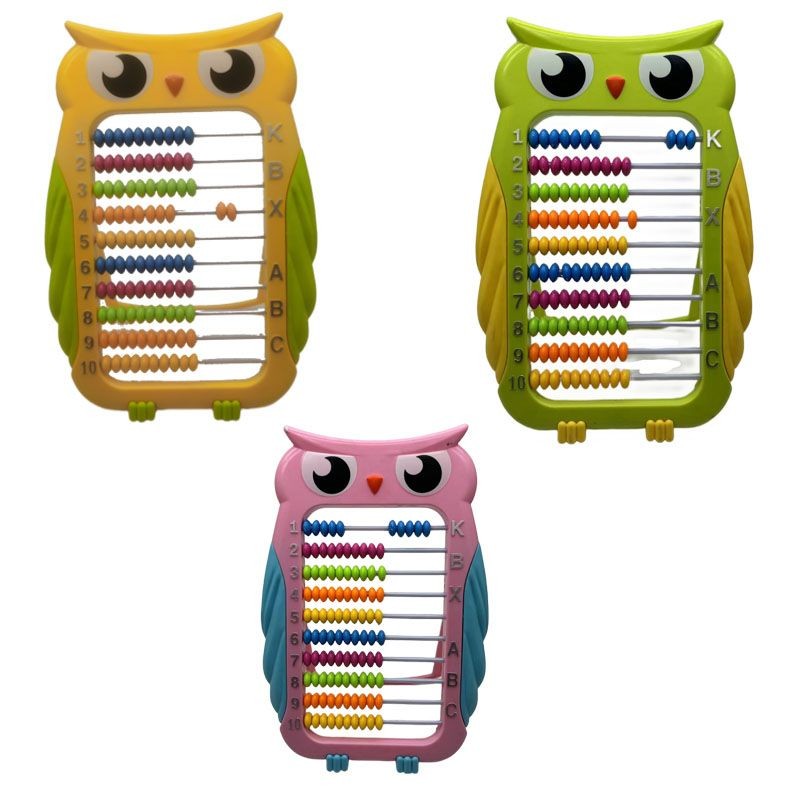 Cartoon Cartoon Eagle Abacus Puzzle Learning Number Calculator 10-speed ...