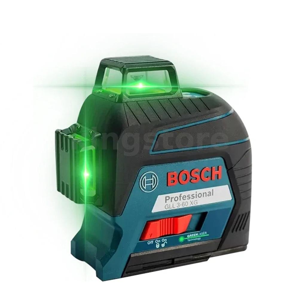 Bosch GLL 3-60 XG 3D Green Laser Level 12 Lines Auto-Leveling 30m Range ...