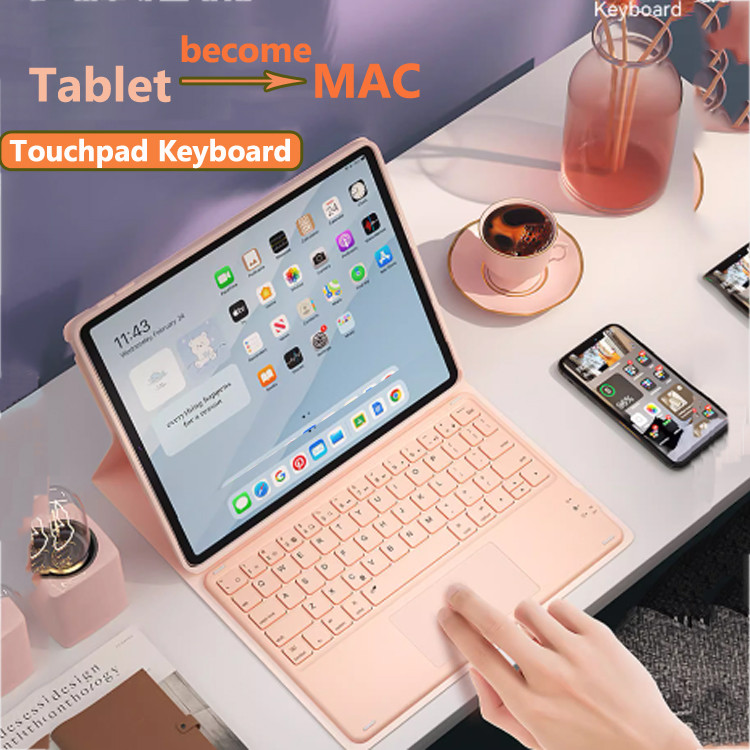 Touchpad Keyboard with Case for Tecno MegaPad 11 11inch 2025 T1101 ...