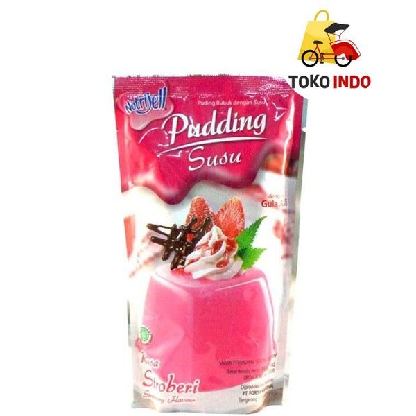 Nutrijell Pudding Susu Strawberry 145g | Shopee Malaysia
