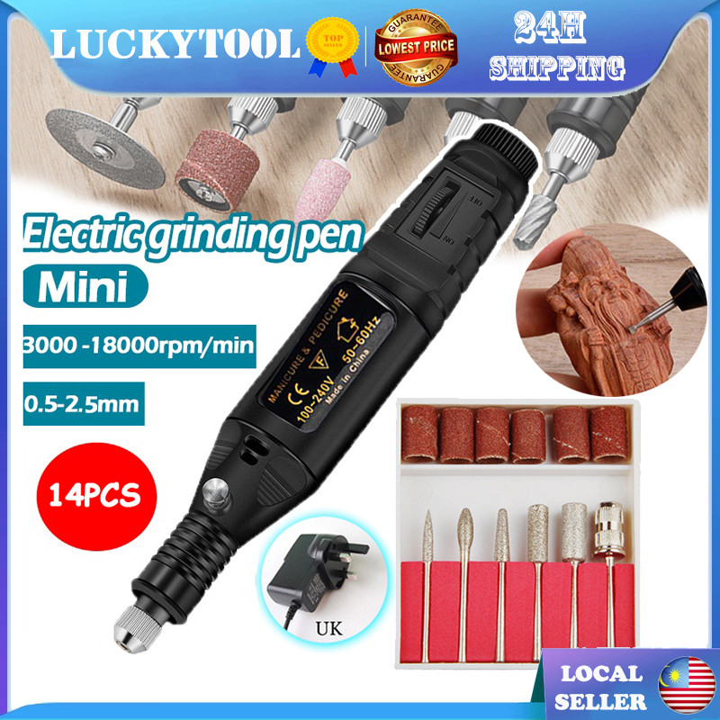 🔥24H🔥Mini Grinder Engraver Pen Cordless Electric Grinder Set Engraving ...