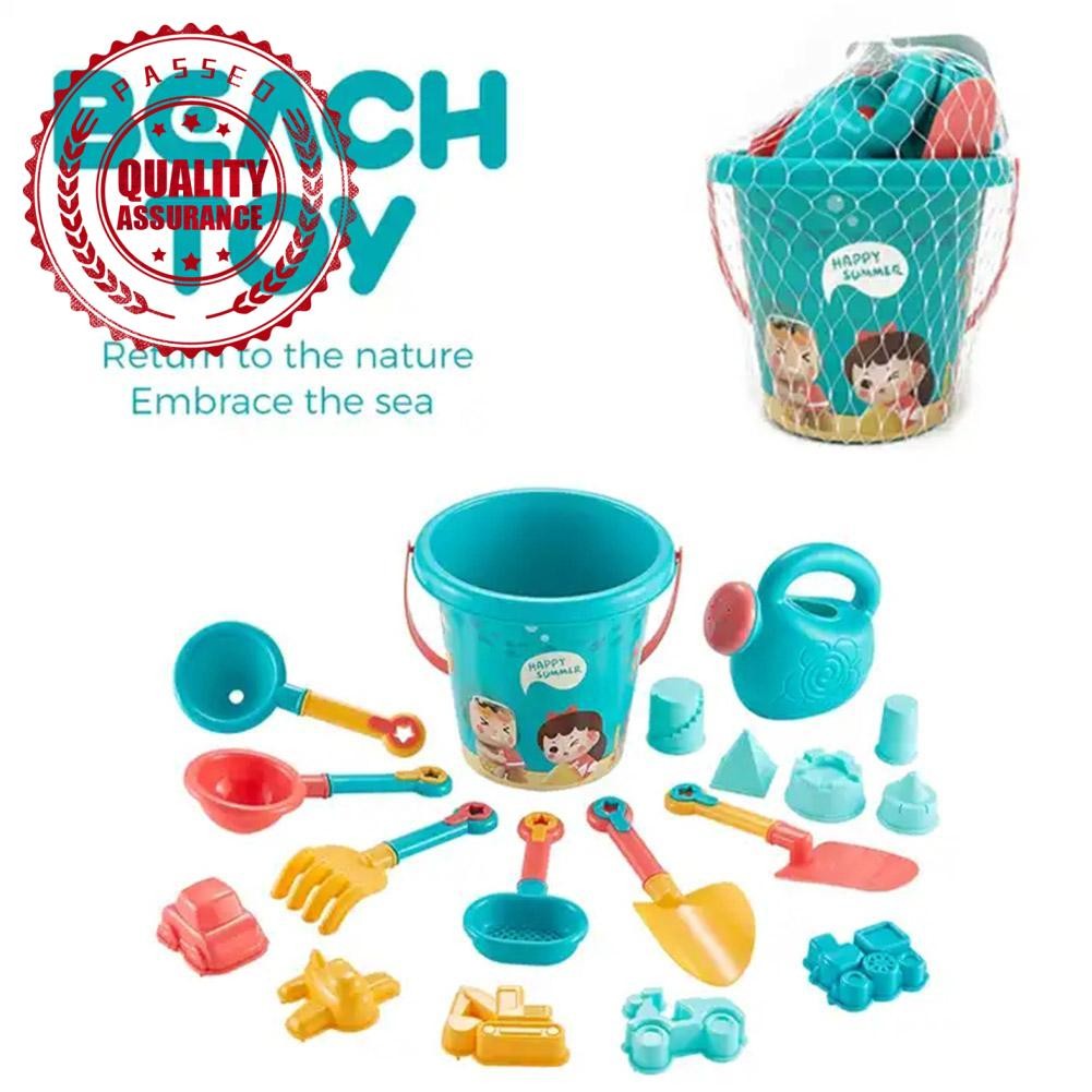 Beach Sand Toy Water Play Tools Sand Castle Building Toy Shovels Kit ...