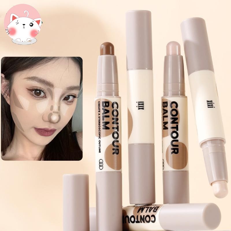 Dual-Tone Contouring Stick Set - Professional Face Shading & Highlight ...