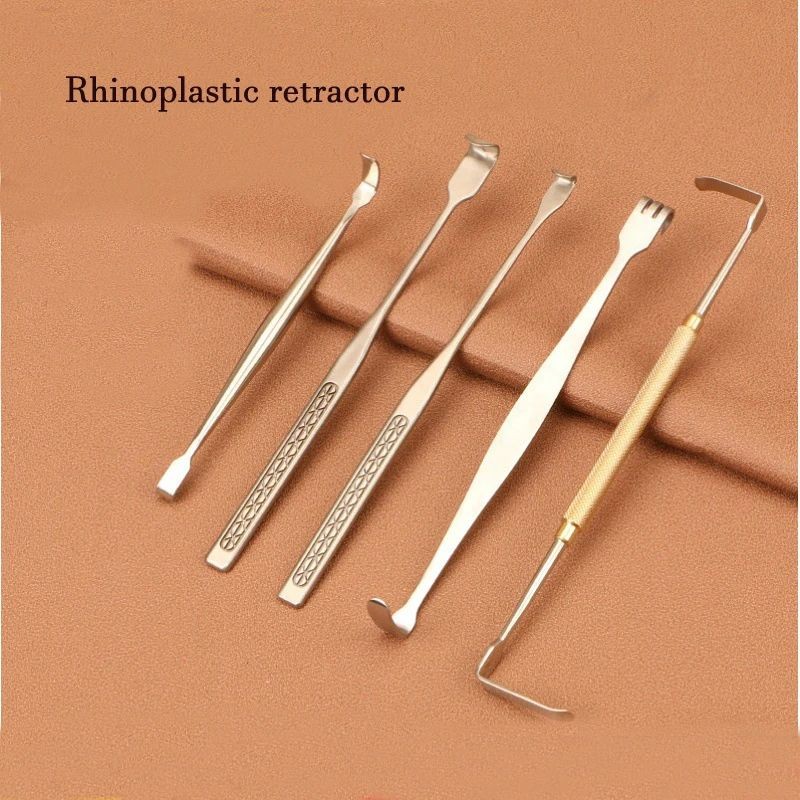 Cosmetic retractor L-type right Angle retractor mandibular Angle double ...