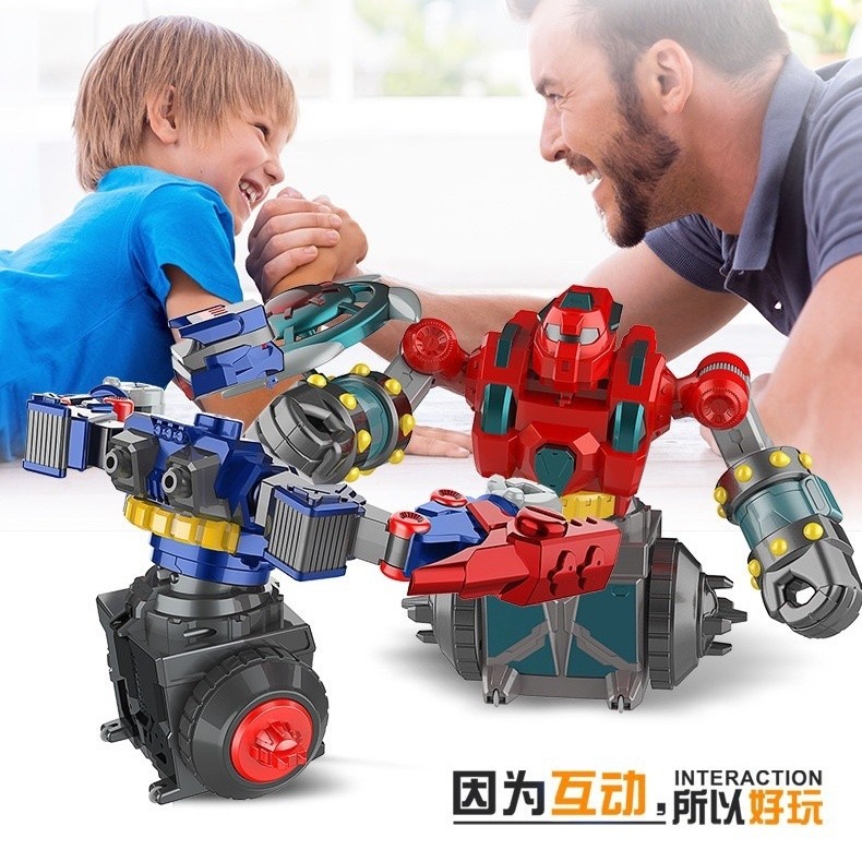 Cool Remote Control Multiplayer Battle Robot Interactive Boxing Double ...