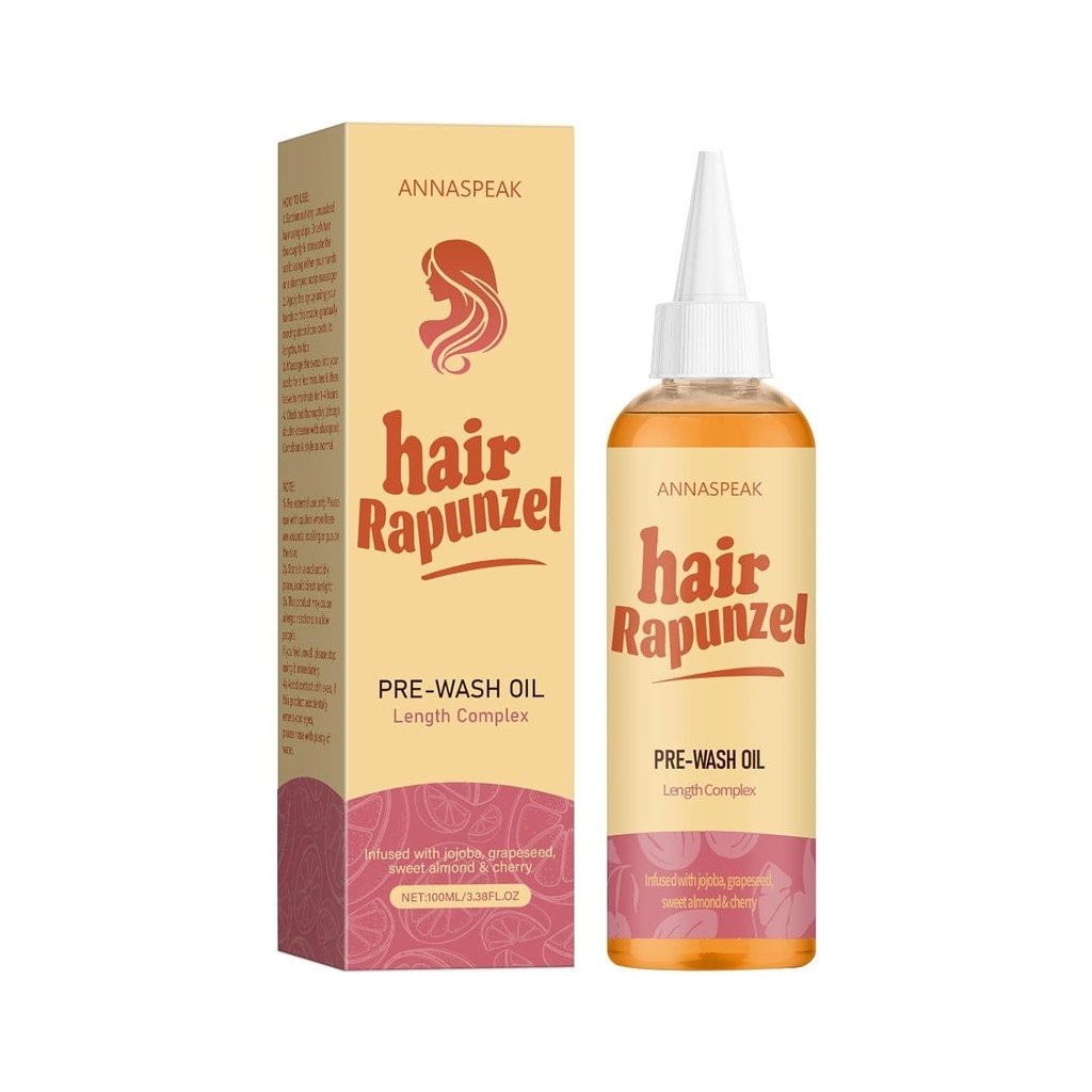 Rapunzel Hair Oil, Pink Grapefruit, Jojoba, Sweet Almond, Cherry, for ...