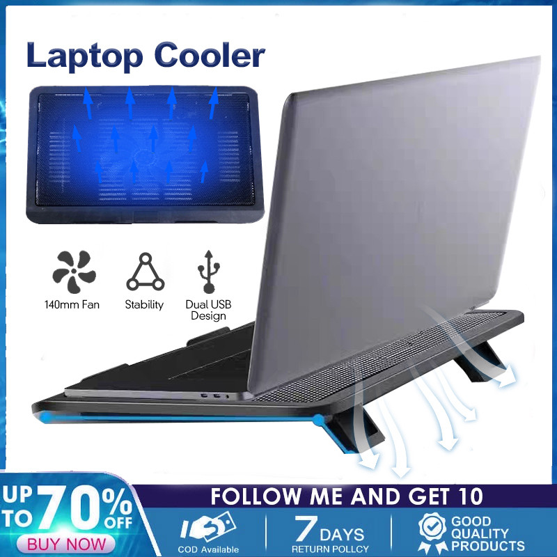 12''-14'' Laptop Cooler Pad LED Light Fan LED Light Fan Usb Mini Laptop ...