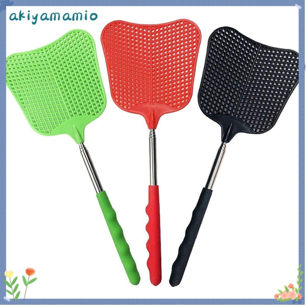 AKIYAMAMIO Telescopic Fly Swatter, Stainless Steel Durable Fly Swatters ...