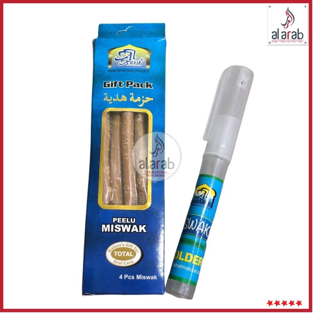 Miswak Al-Khair / Kayu Sugi READY STOCK Organic Toothbrush Miswak Gift ...