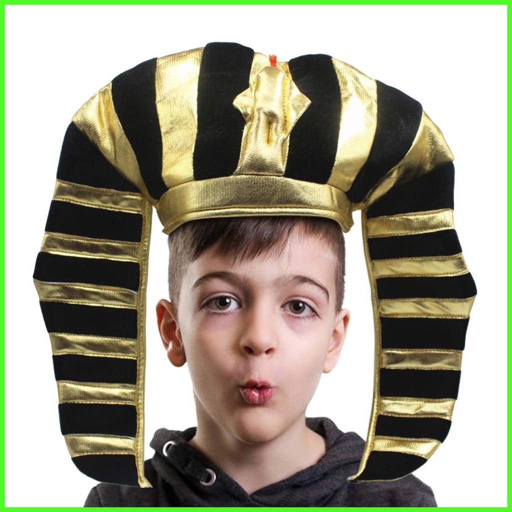 Egyptian Headpiece for Men Egypt Costume for Women Halloween Cosplay ...
