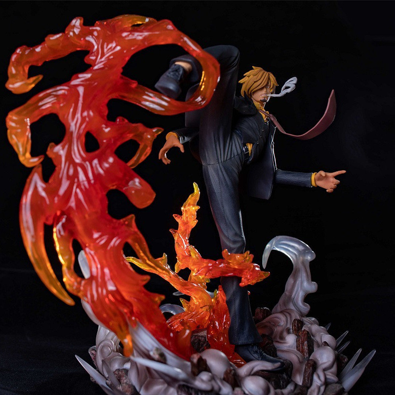 Axvw One Piece 2020 Flame 2021 Sanji Sanji Combat Edition Scene ...