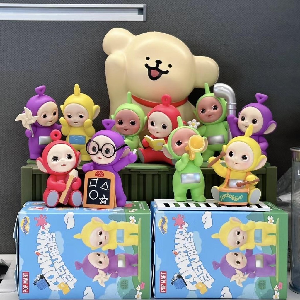 POPMART Teletubbies Figure Companion Series Mystery Box Cute Toy Gift ...