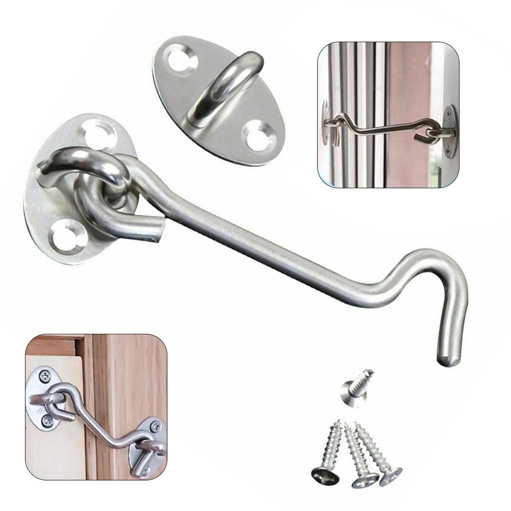 6 Inch Crescent Stainless Steel Window Lock with Safety Switch Cabin ...