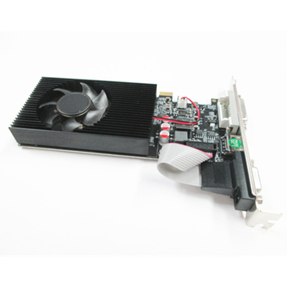 GT730 4G DDR3 PCI-E Computer Graphics Card 128bit DVI VGA Game Video ...