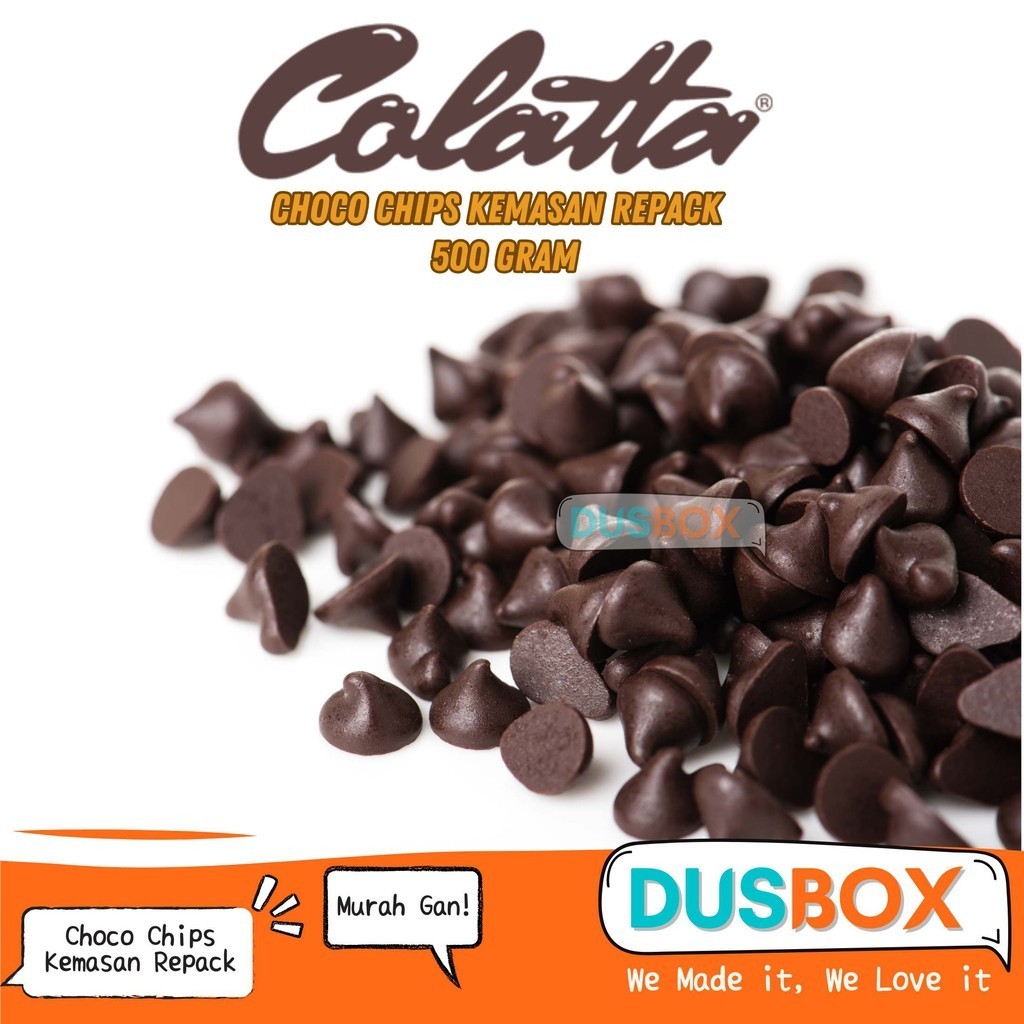 ChocoChips Colatta Repack 500gr / Choco Chips Chocolate Colatta / Choco ...