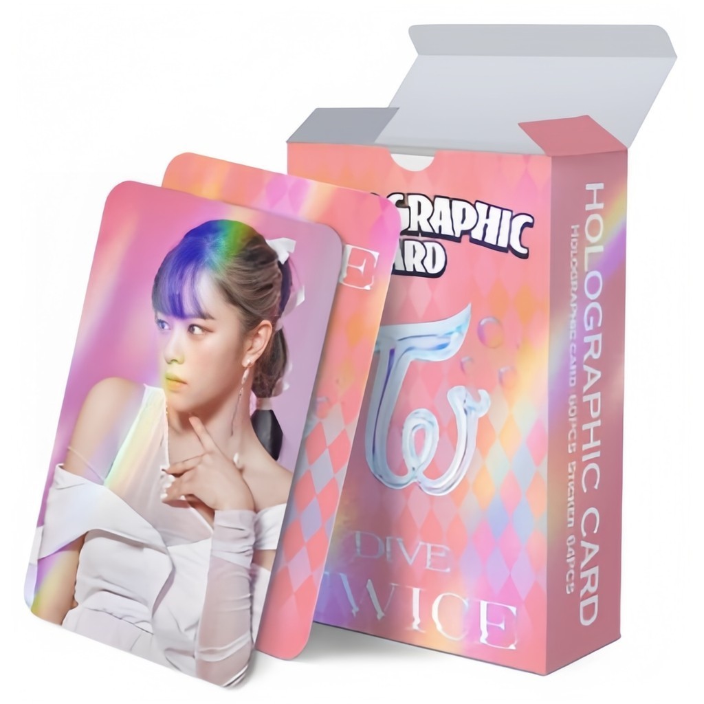 50-124pcs TWICE Photocards Laser Hologram Lomo Cards With You I GOT YOU MISAMO Nayeon Jeongyeon ...