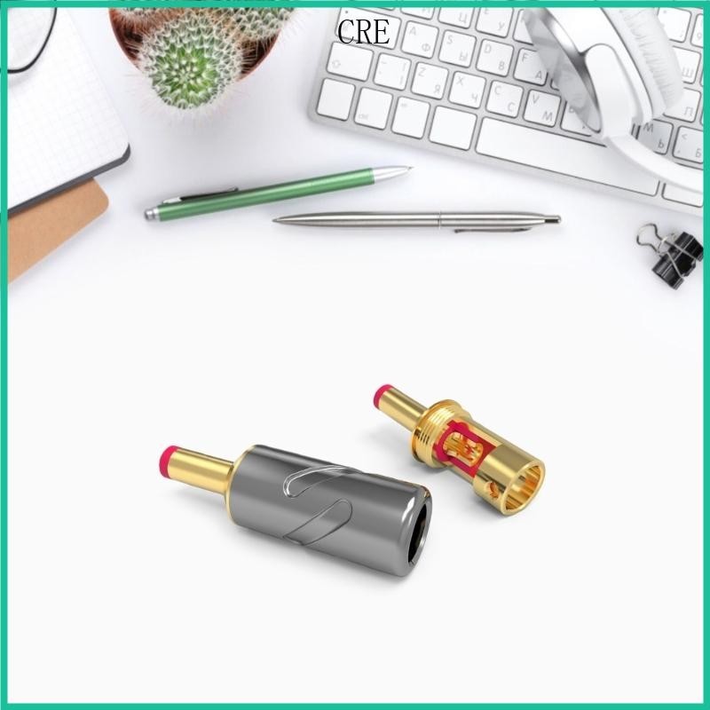 CRE 1PC Copper 5 5 X 2 5 5 5 X 2 1 DC Power Plug Jack Female Connector ...