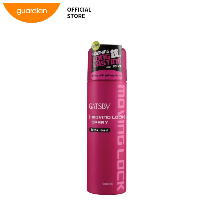 Gatsby Moving Lock Spray Extra Hard 170g | Shopee Malaysia