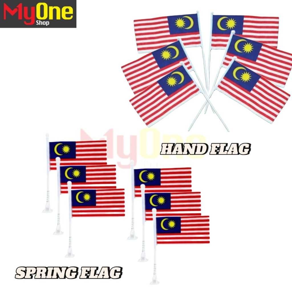 Malaysia Hand Flag / Spring Flag / Car Flag / Bendera Malaysia Merdeka ...