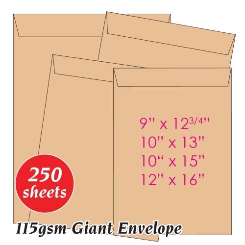 Giant Envelope | A4 Envelope | Peel & Seal Envelope | Giant Manila ...