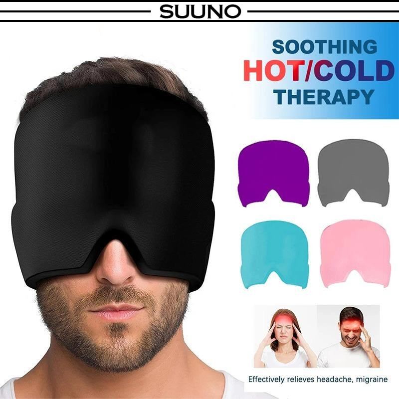 Migraine Headache Relief Cap Hot & Cold Therapy Hat Migraine Relief Cap ...