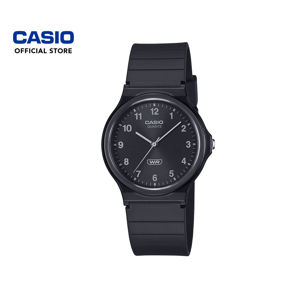 Casio General MQ-24B-1B Black Bio-Based Resin Band Men Watch / Women Watch / Youth Watch ...