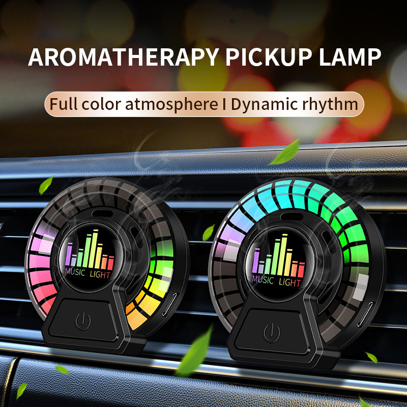 Lampu Pickup Aromaterapi Kereta Lampu Suasana Kawalan Suara Pintar ...
