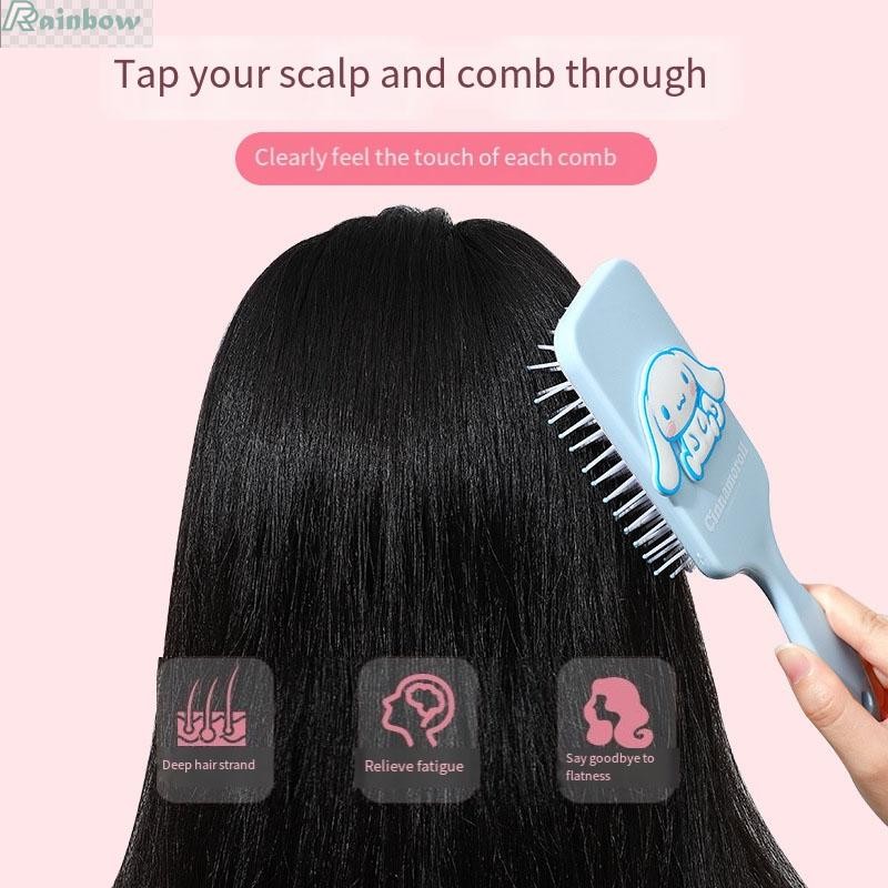 New Sanrio Combs Cartoon Anime Kawaii Cinnamoroll Air Cushion Massage ...