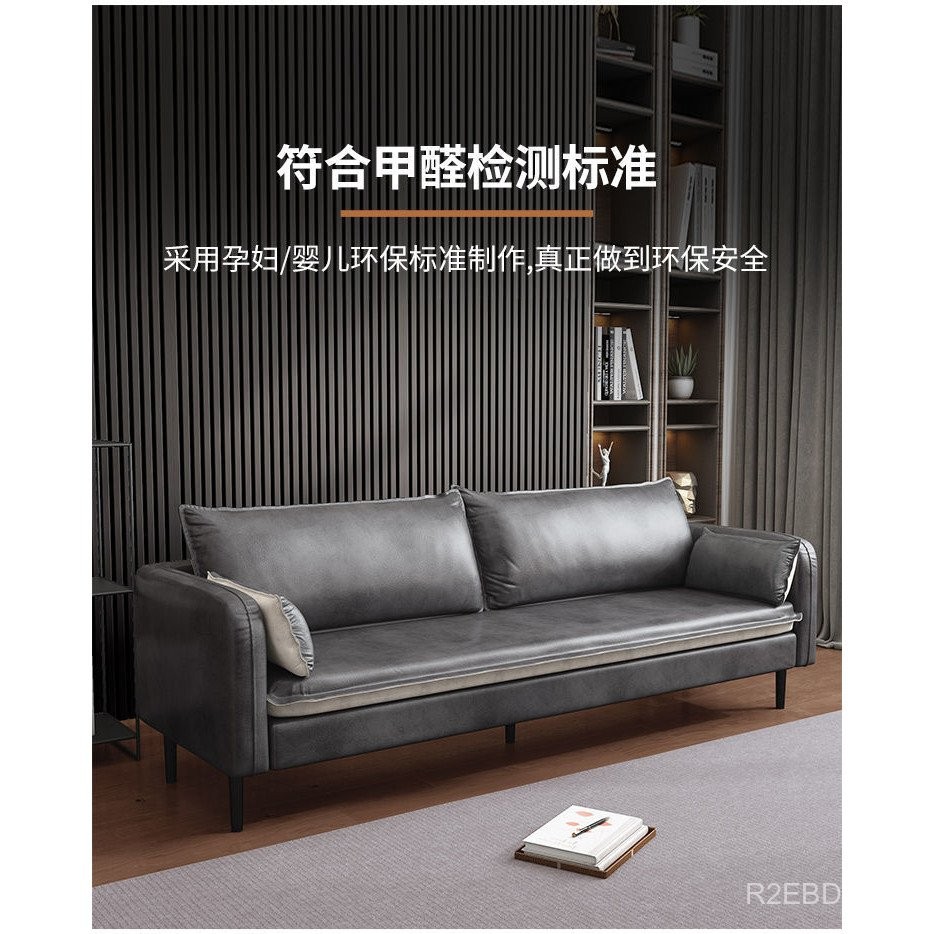 Technology Cloth Sofa Small Apartment Living Room Modern Simple and ...