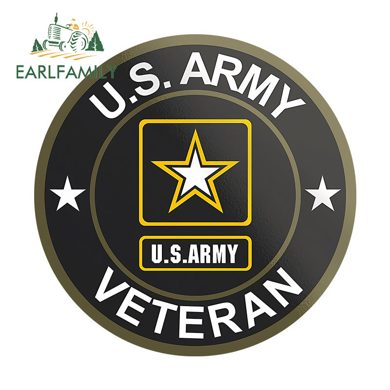EARLFAMILY 13cm x 13cm for US Army Veteran Auto Car Sticker Vinyl Car ...