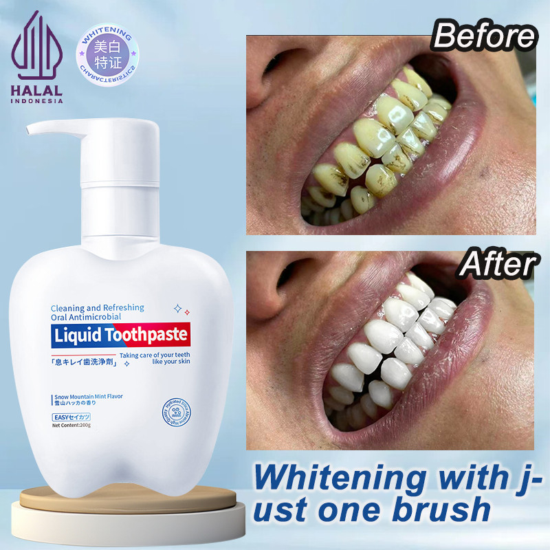 Professional Whitening Toothpaste Whiten teeth Mint Toothpaste 200g ...
