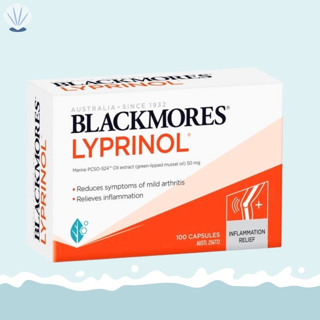 Blackmores Lyprinol Inflammation Relief 100 Capsules | Shopee Malaysia