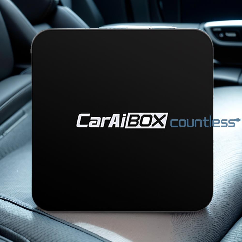 Car AI BOX 2in1 Wireless CarPlay Dongle Wireless Android Auto Box Wired ...