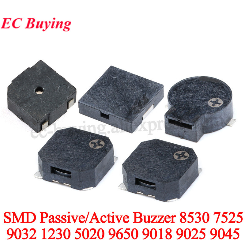 5PCS SMD Buzzer 5020 7525 8530 9650 1230 3V 3.6V 5V 20V Magnetic MiNi ...