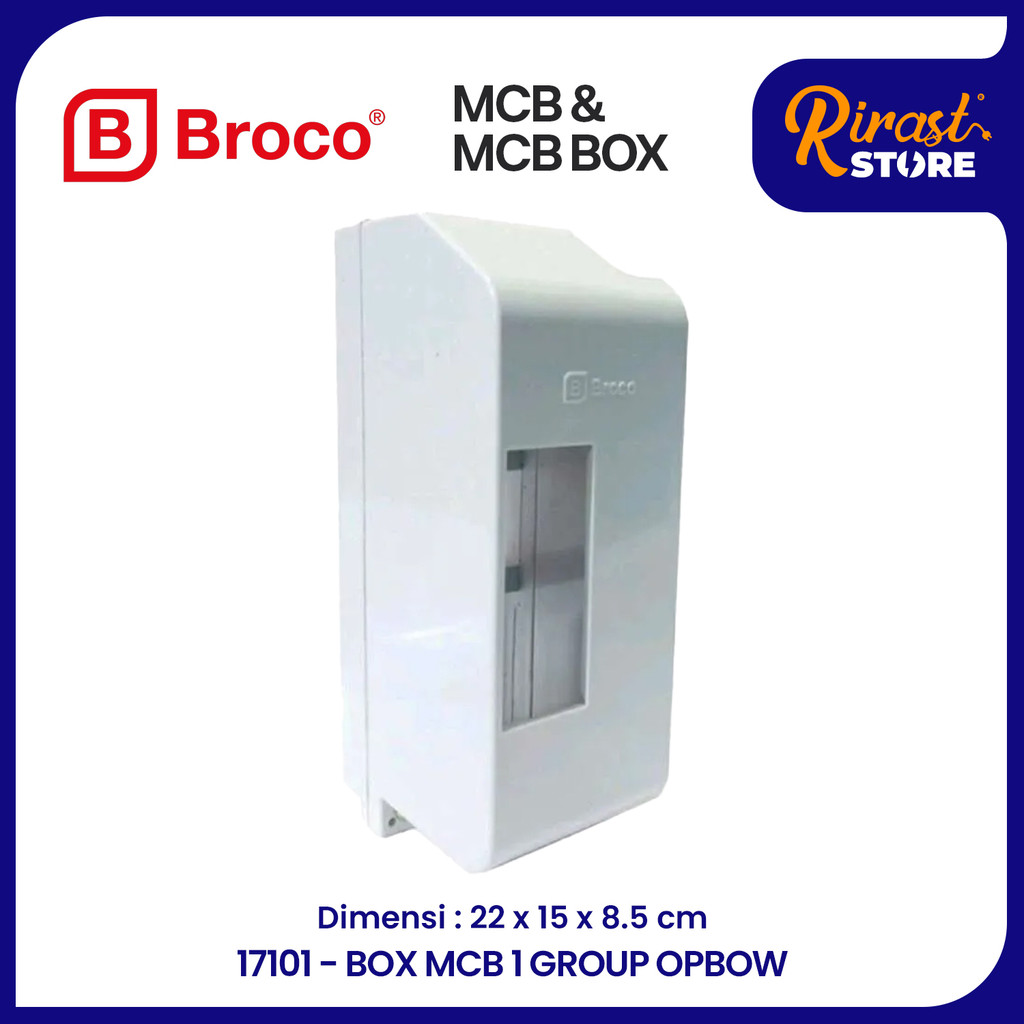 Rirast- BROCO BOX MCB 1 GROUP OPBOW 17101 | Shopee Malaysia