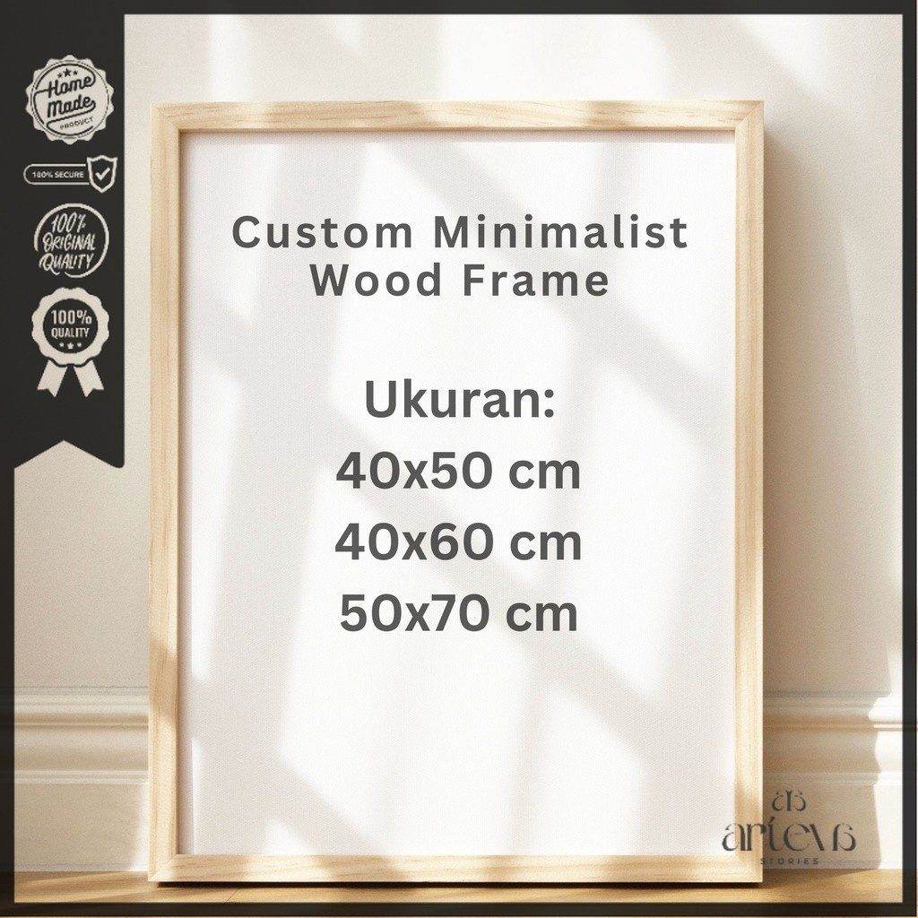 Frame Only - Custom Frame / Photo Frame Uk 40x50 40x60 50x70 cm ...