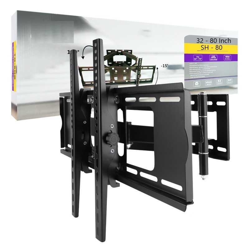 BuyerPick TV Rack 32" - 65 / 70" Wall Mount LED Plasma Monitor Holder ...