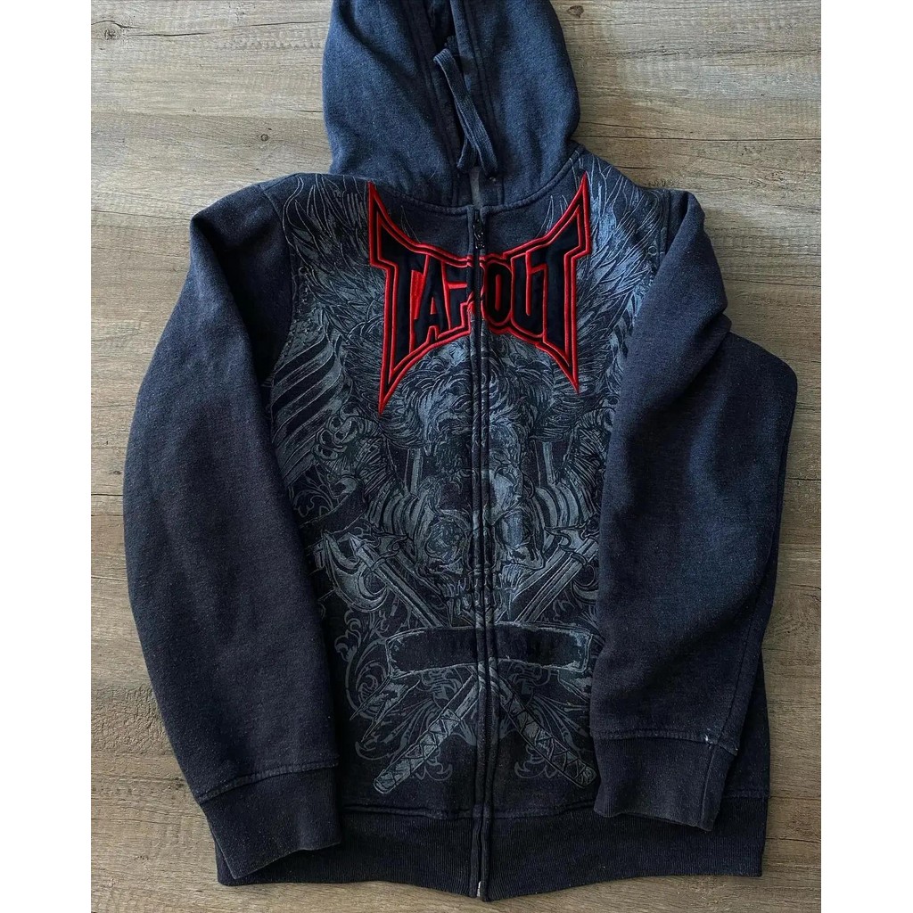 Graphic Print Oversized Hoodie Jacket Clothes Streetwear Hip Hop Letter ...