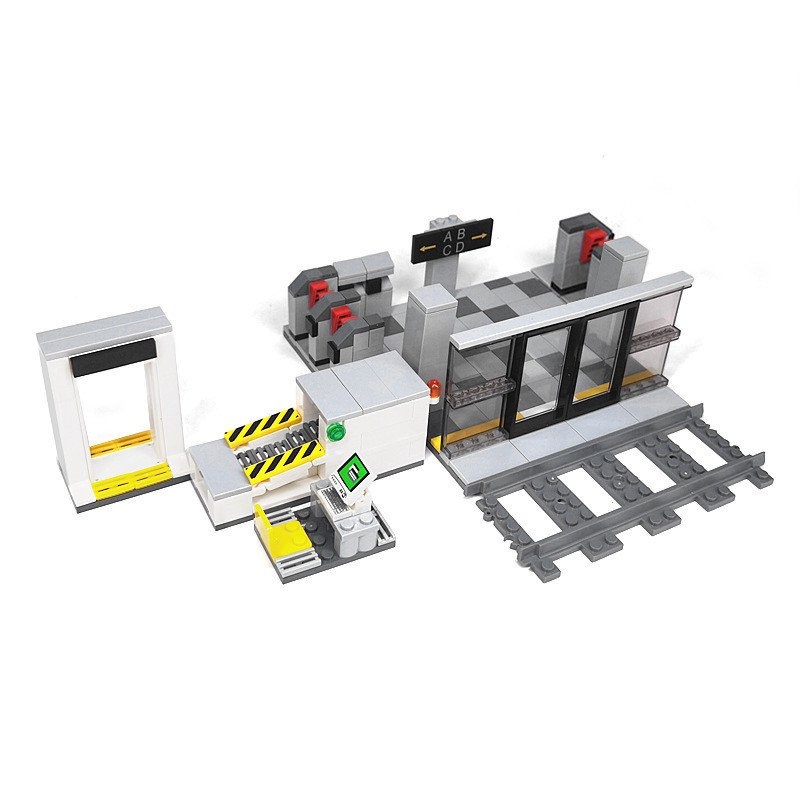 Small particle assemblyMOCSubway Station Gate Decoration Station ...