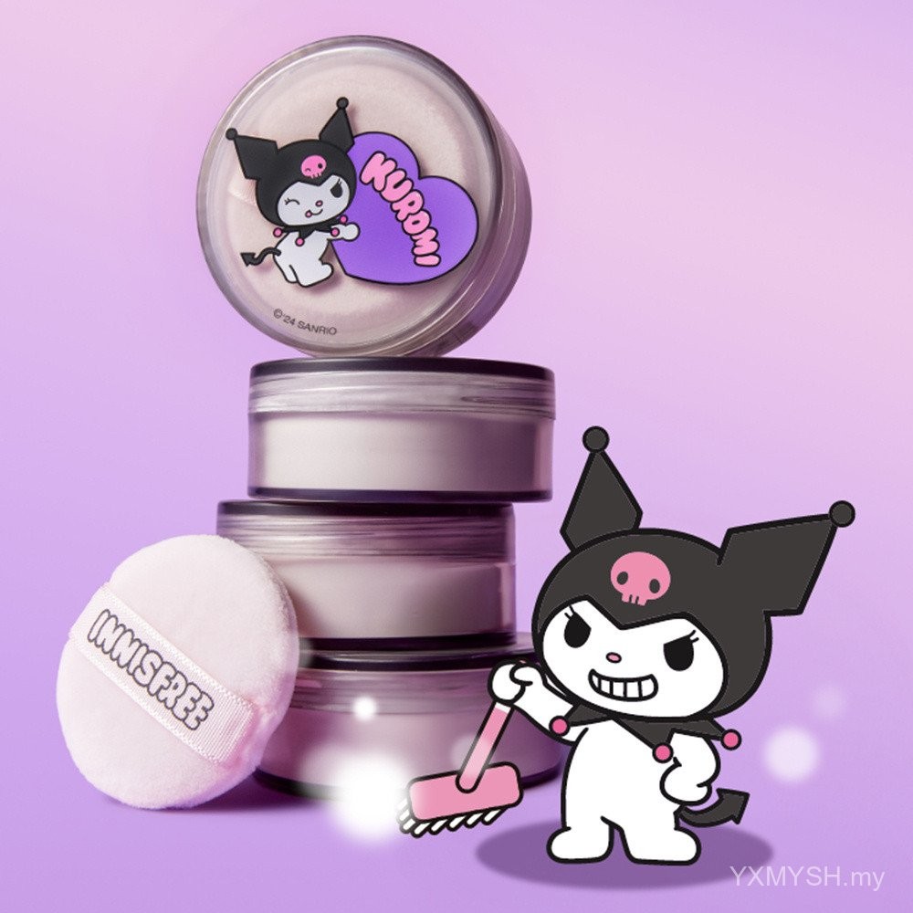 Limited Edition [INNISFREE X KUROMI] No Sebum Mineral Powder 5g | Shopee Malaysia