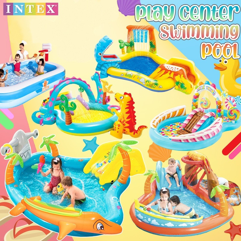 AGM Kolam Renang Budak INTEX Theme Children Kids Swimming Pool With ...