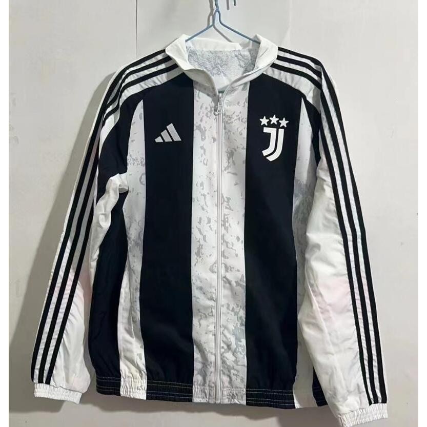 2024-25 men's double-sided soccer football jacket tracksuit zip soccer ...