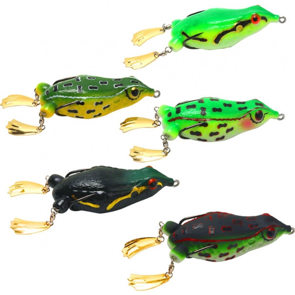[KNWH-MY]Ray Frog Bait Frog Jig Soft Bait Bait Bait And Flies Fishing ...