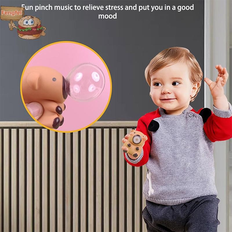 feng Squeeze Capybara Bubble Toy Adult Children Creative Deion Tool For ...