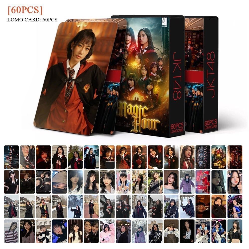 [60pcs] Pack PHOTOCARD JKT48 MAGIC HOUR ALBUM LOMO CARD PHOTO CARD KPOP ...