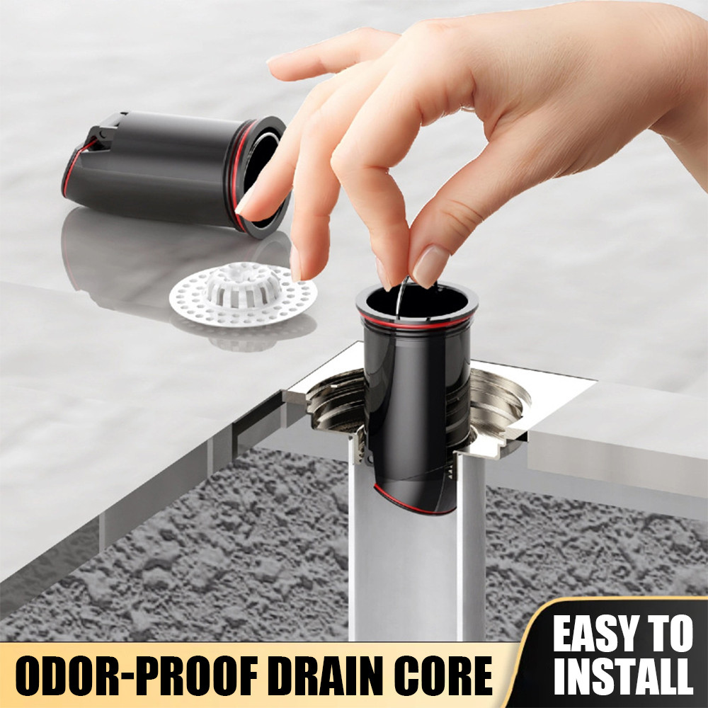 Odor-Proof Floor Drain Cores Direct Drainage Sewer Toilet Anti-Backflow ...